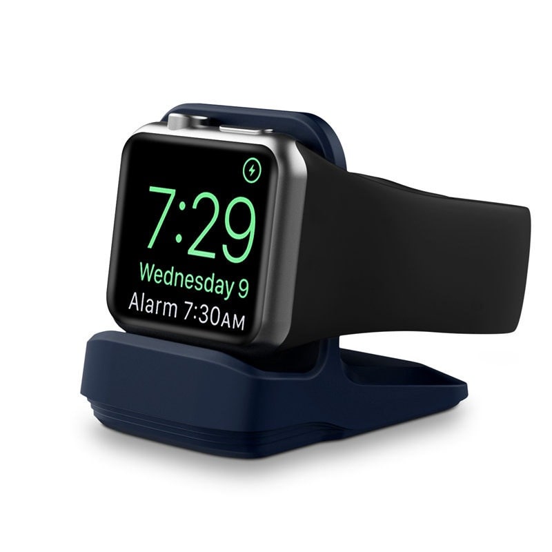 Buy Apple Watch Charger Stand Durable TPU with Non-Slip Stable Base ...