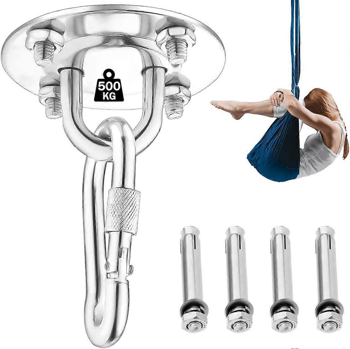 Buy Ceiling Hook, Wall Mount Hook for Hanging Hammock, Yoga, Hanging ...