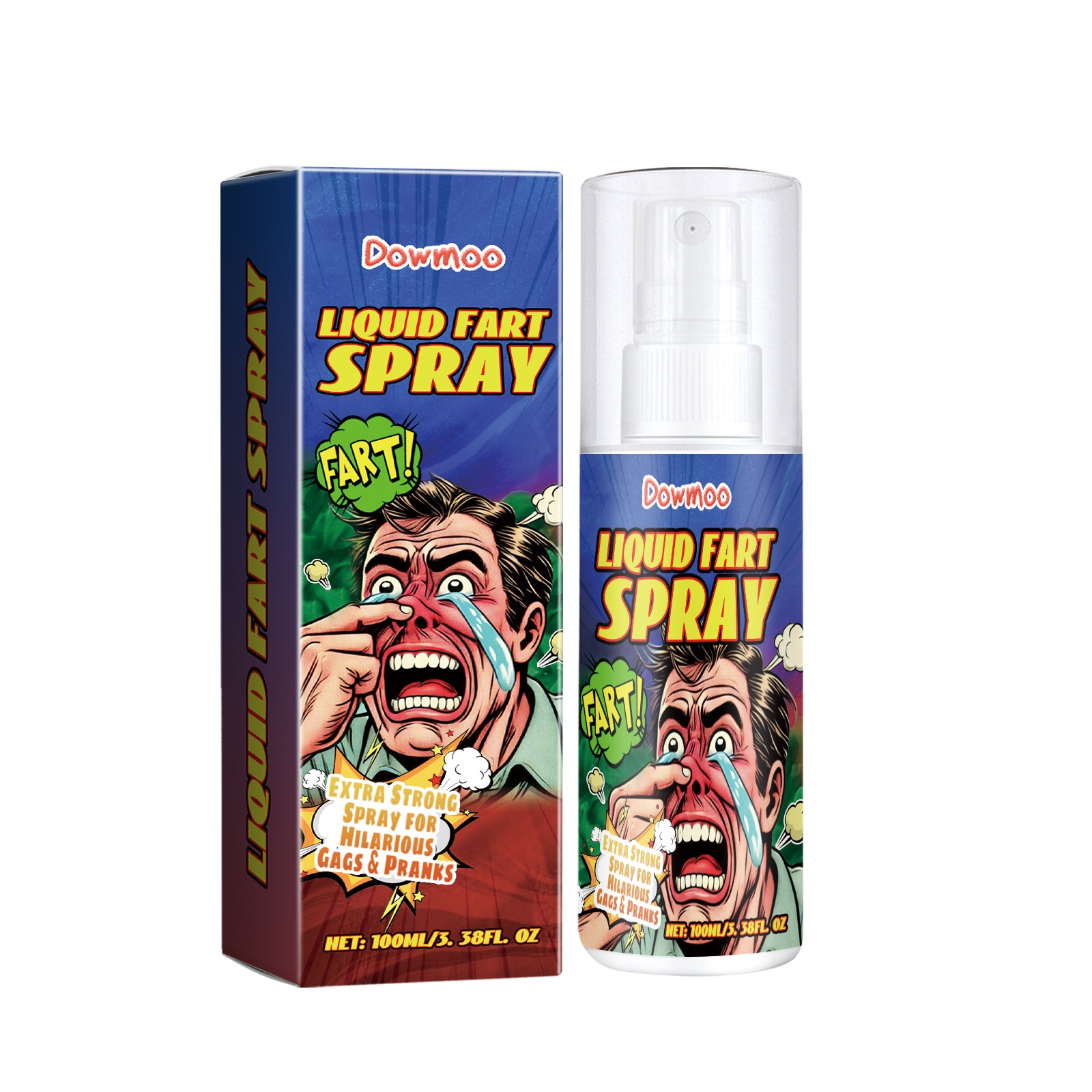 Buy Dowmoo Prank Fart Spray, April Fool's Day Prank Entertainment Portable Concentrated Liquid ...