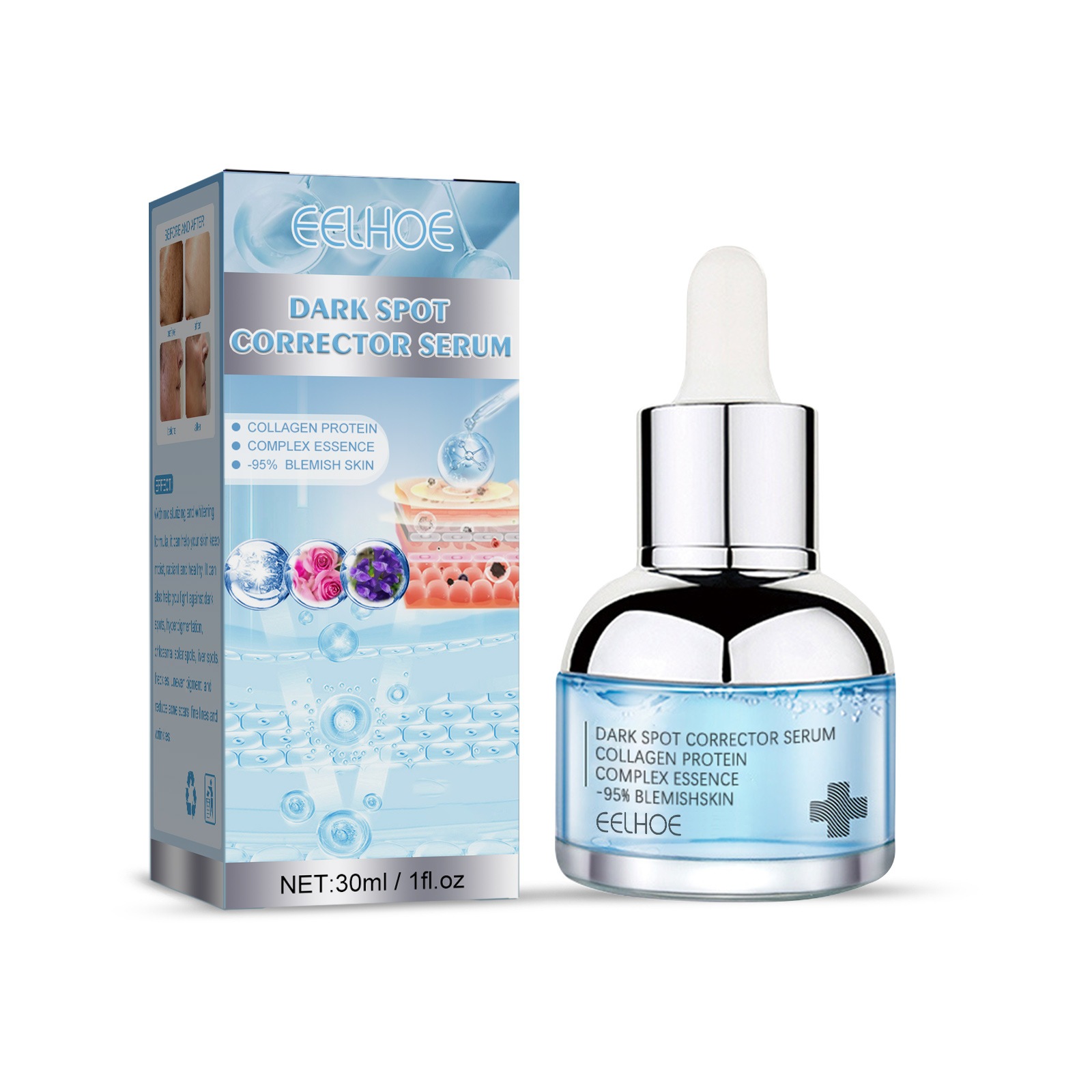 Buy EELHOE Sheep Placenta Collagen Essence Moisturizes Anti-Wrinkle ...