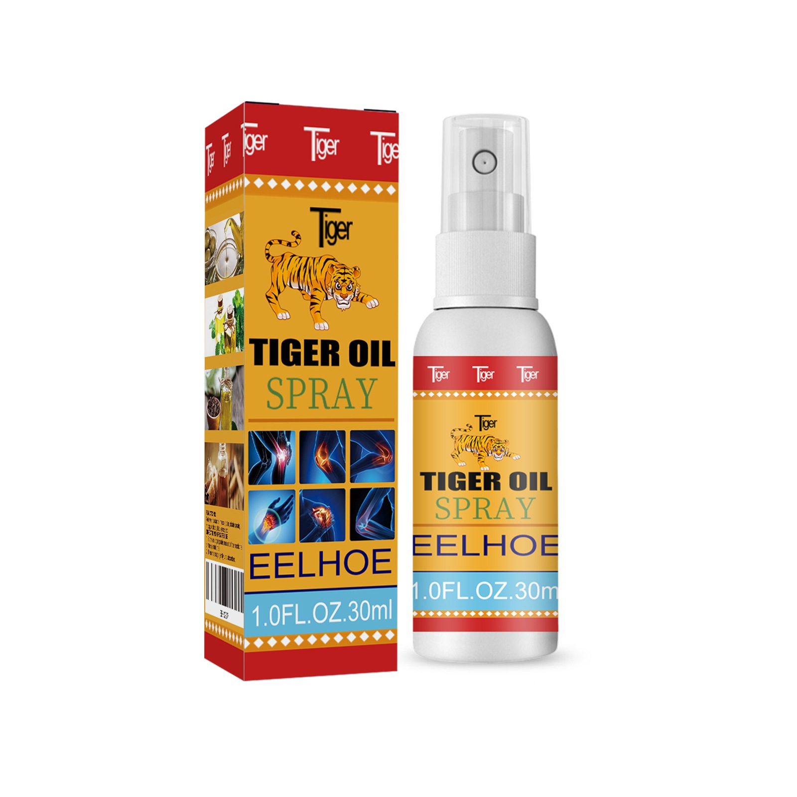 Buy EELHOE Tiger Joint Care Spray Relieves Joint Discomfort Care For ...