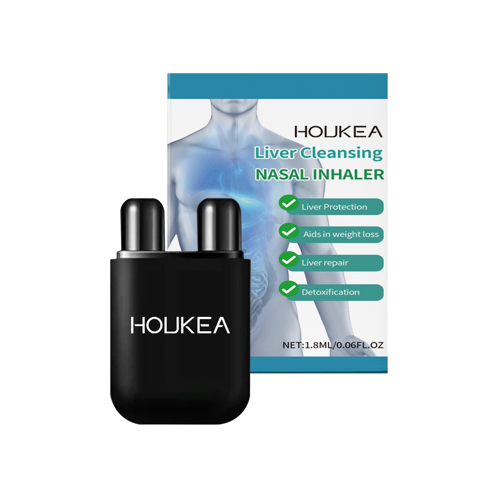 Buy Houkea Body Care Nasal Inhaler Body Interior Cleaning Helps Repair ...