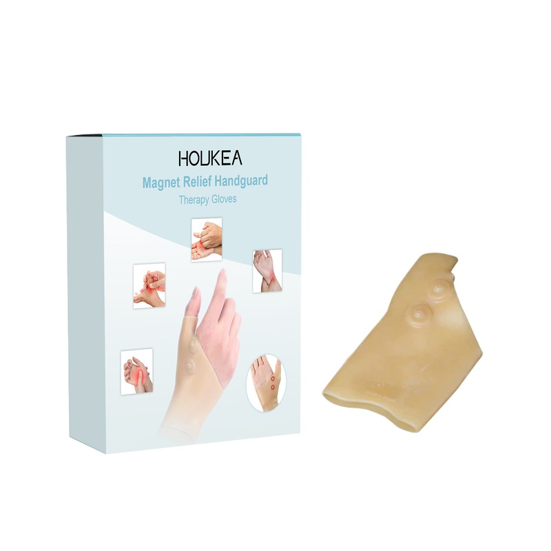 Buy Houkea Magnet Relief Handguard Therapy Gloves, Relieve Wrist Pain ...