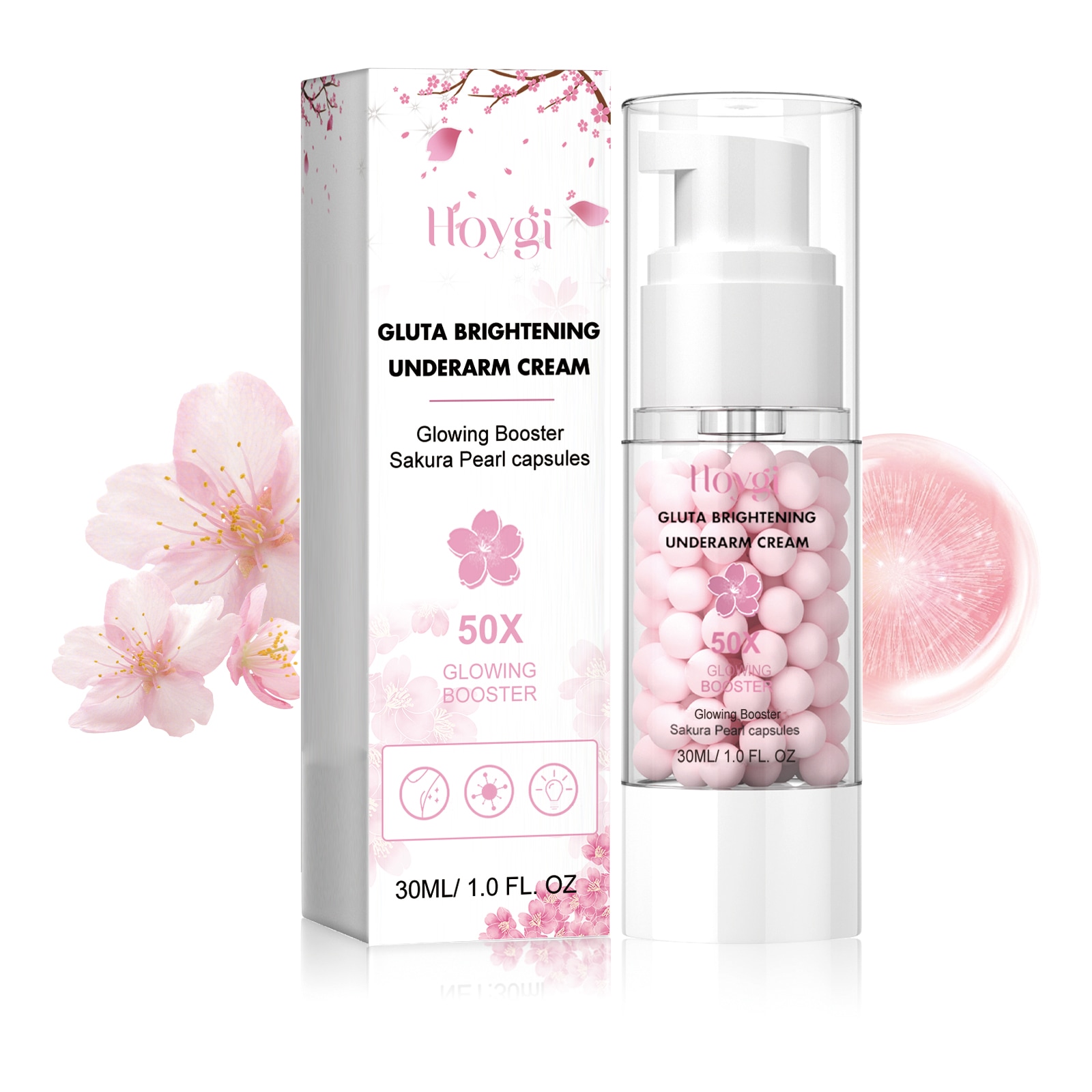 Buy Hoygi Brightening Underarm Cream Lightening Dark Joints, Hands ...