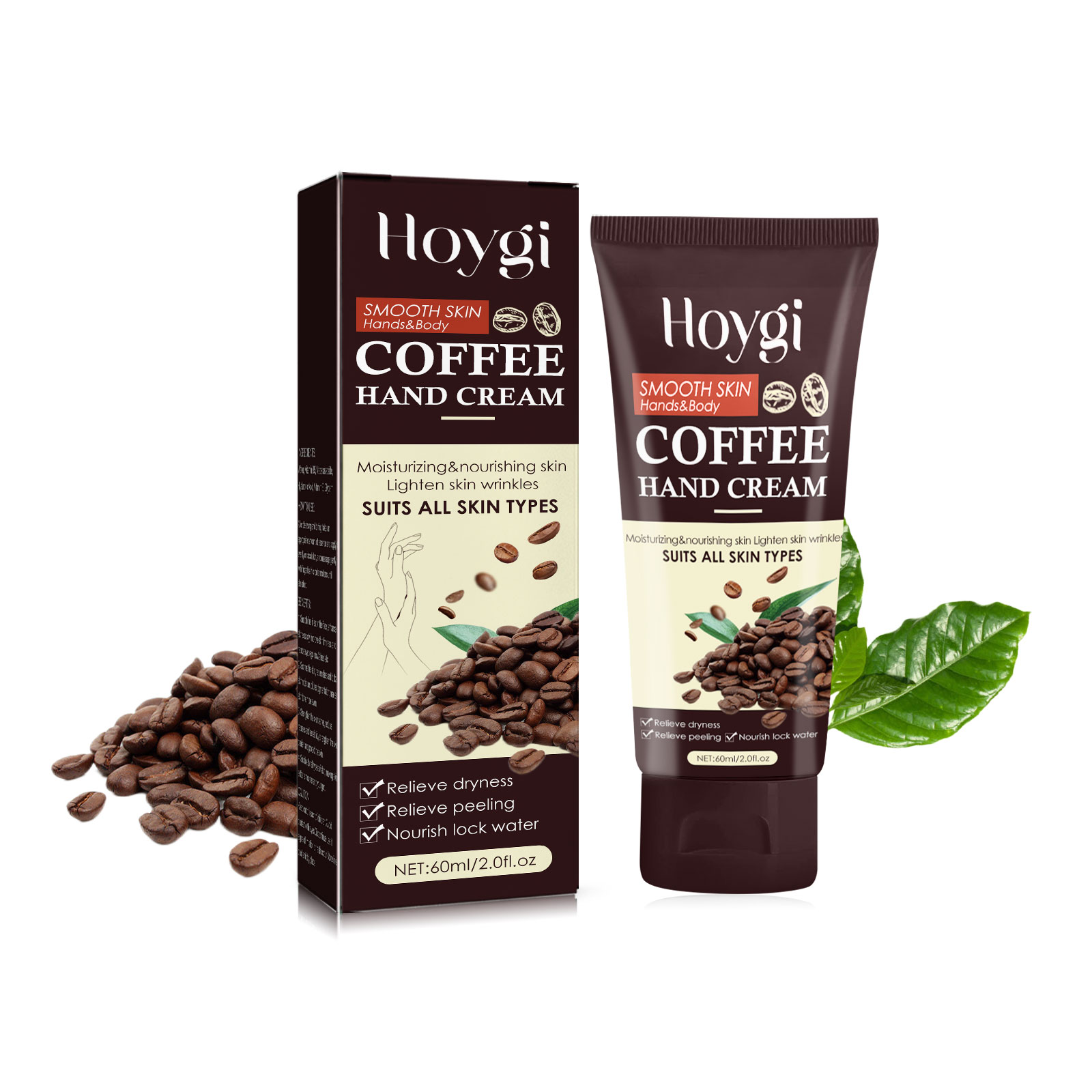 Buy Hoygi Coffee Hand Cream Restores Dry And Dry Skin On Hands And Body ...