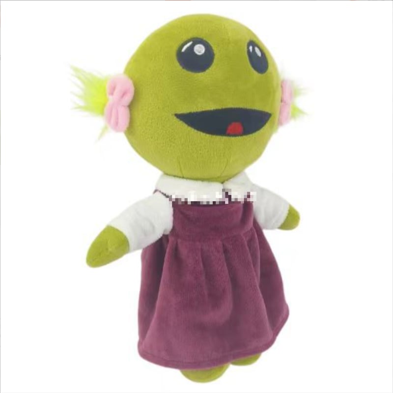 Buy Nanalan Mona Plush Toy Cute Cartoon Green Alien Soft Stuffed Doll ...