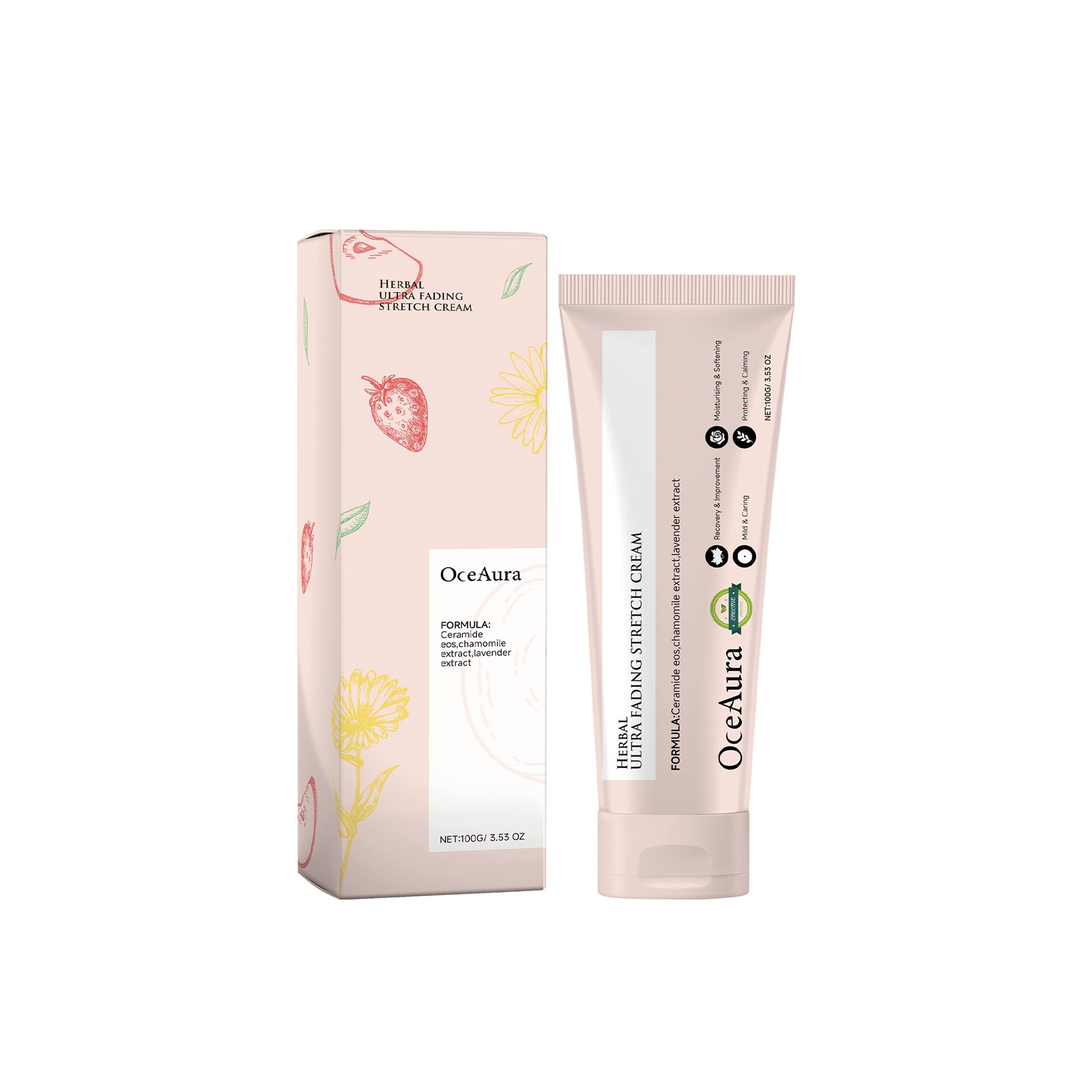 Buy OceAura Skin Care Cream Moisturizes And Smooths Postpartum Scars ...