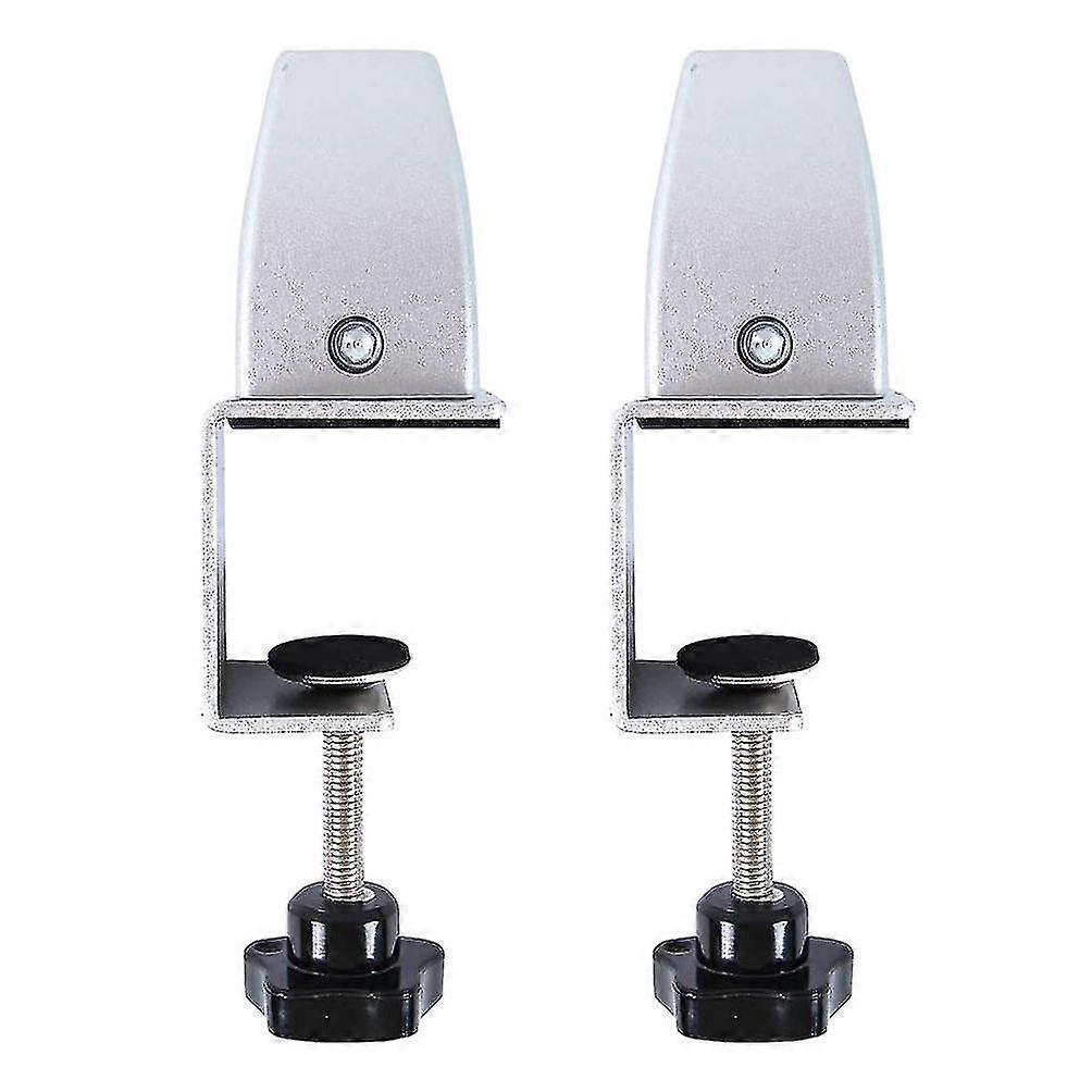 Buy Office Desk Divider Clamp with Privacy Screen Clip Holder Bracket ...