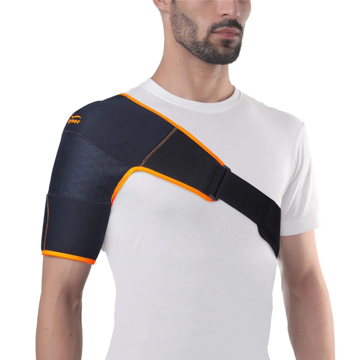 Buy Shoulder Support Double Lock (Neo) Neon Orange - MyDeal Australia