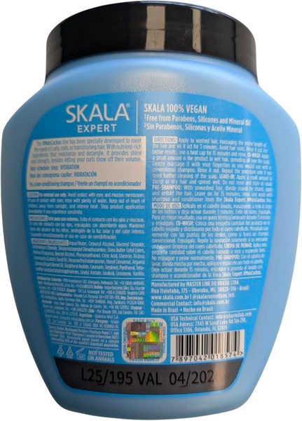 Buy SKALA Perfect Curl 2in1 Hair Treatment Cream 1 kg - MyDeal Australia