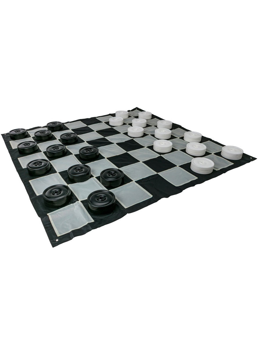 Buy 3x3 Metre Giant Outdoor Checkers Game - MyDeal Australia