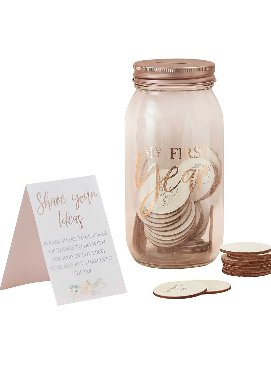 Buy Baby in Bloom 50 Token Baby Shower Memory Jar - MyDeal Australia