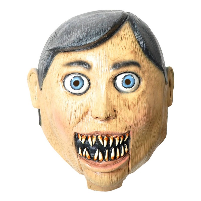 Buy Evil Dummy Full Head Latex Halloween Mask - MyDeal