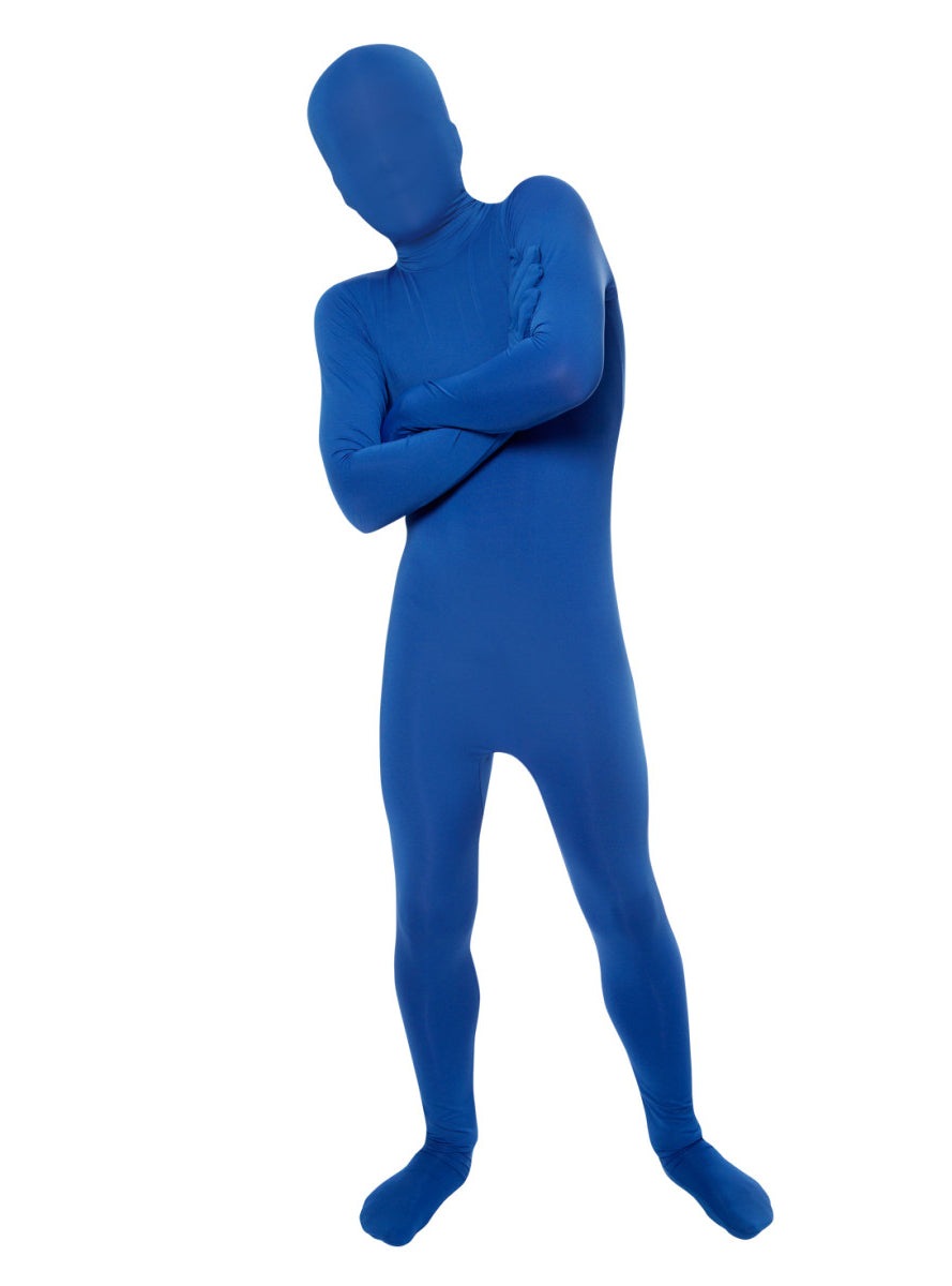 Buy Full Body Boys Blue Morphsuit Costume - MyDeal Australia