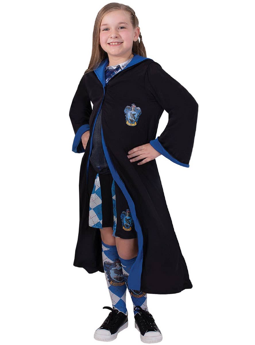 Buy Harry Potter Ravenclaw House Girls Book Week Costume Robe - MyDeal ...