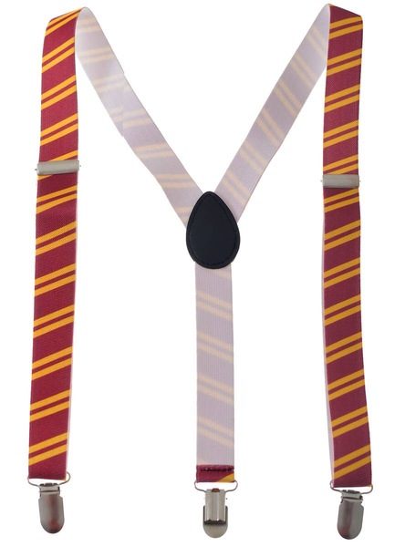 Buy Maroon and Gold Striped Costume Braces - MyDeal Australia