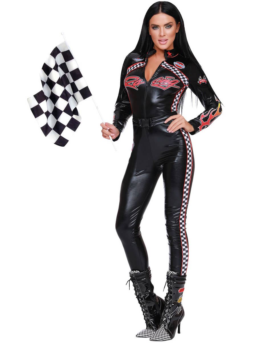 Buy Start Your Engines Womens Sexy Racer Costume - MyDeal Australia