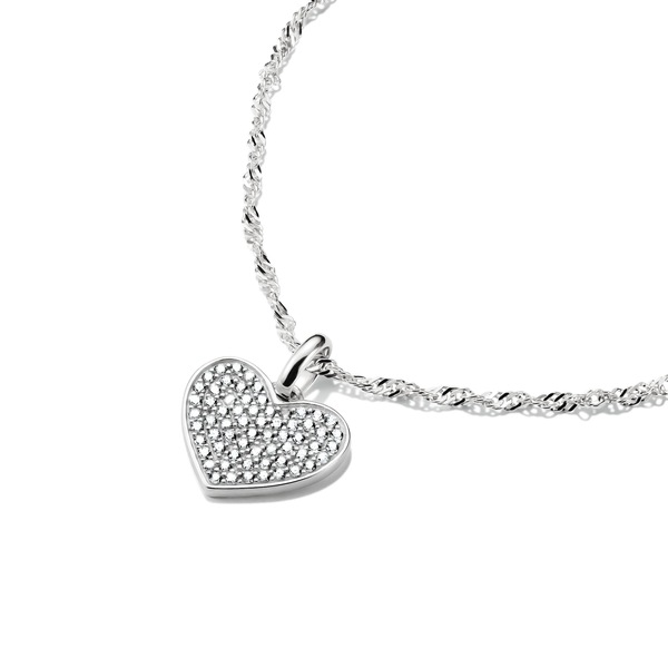Buy THOMAS SABO Connect Charm pavé-heart - MyDeal Australia