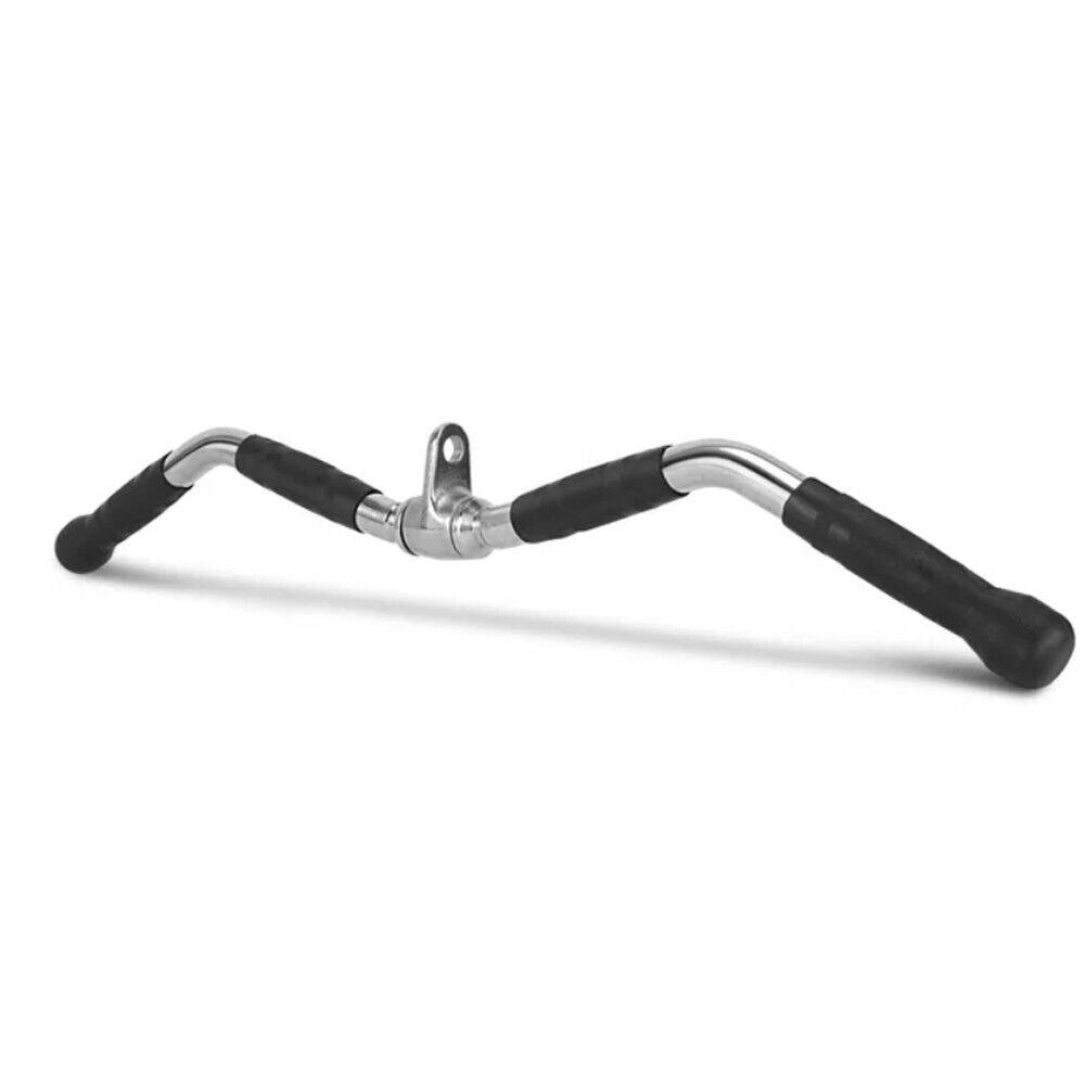 Buy Rubber-Coated EZ Revolving Curl Pulldown Bar - MyDeal Australia