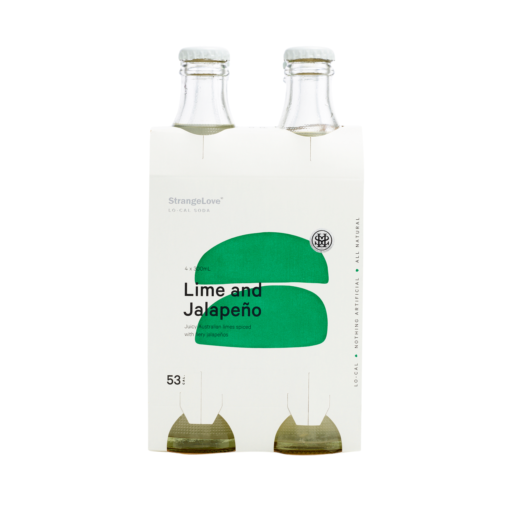 Buy Lime & Jalapeño Lo-Cal Soda 300ml x 24 - MyDeal Australia
