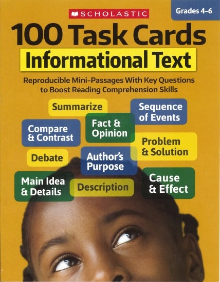 Buy 100 Task Cards: Text Evidence - MyDeal Australia