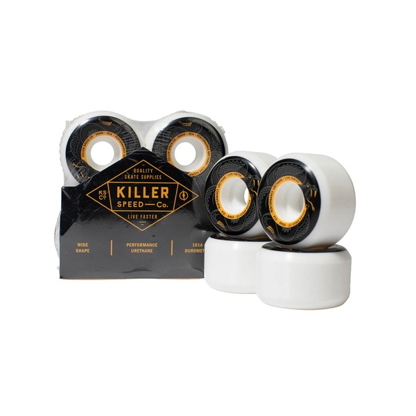 Buy Killer Speed Co Mens Team Wide Rattler 101A Wheel White 53Mm ...