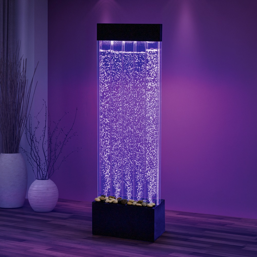 Buy LED RGB Light Changing Bubble Wall 125cm - MyDeal Australia