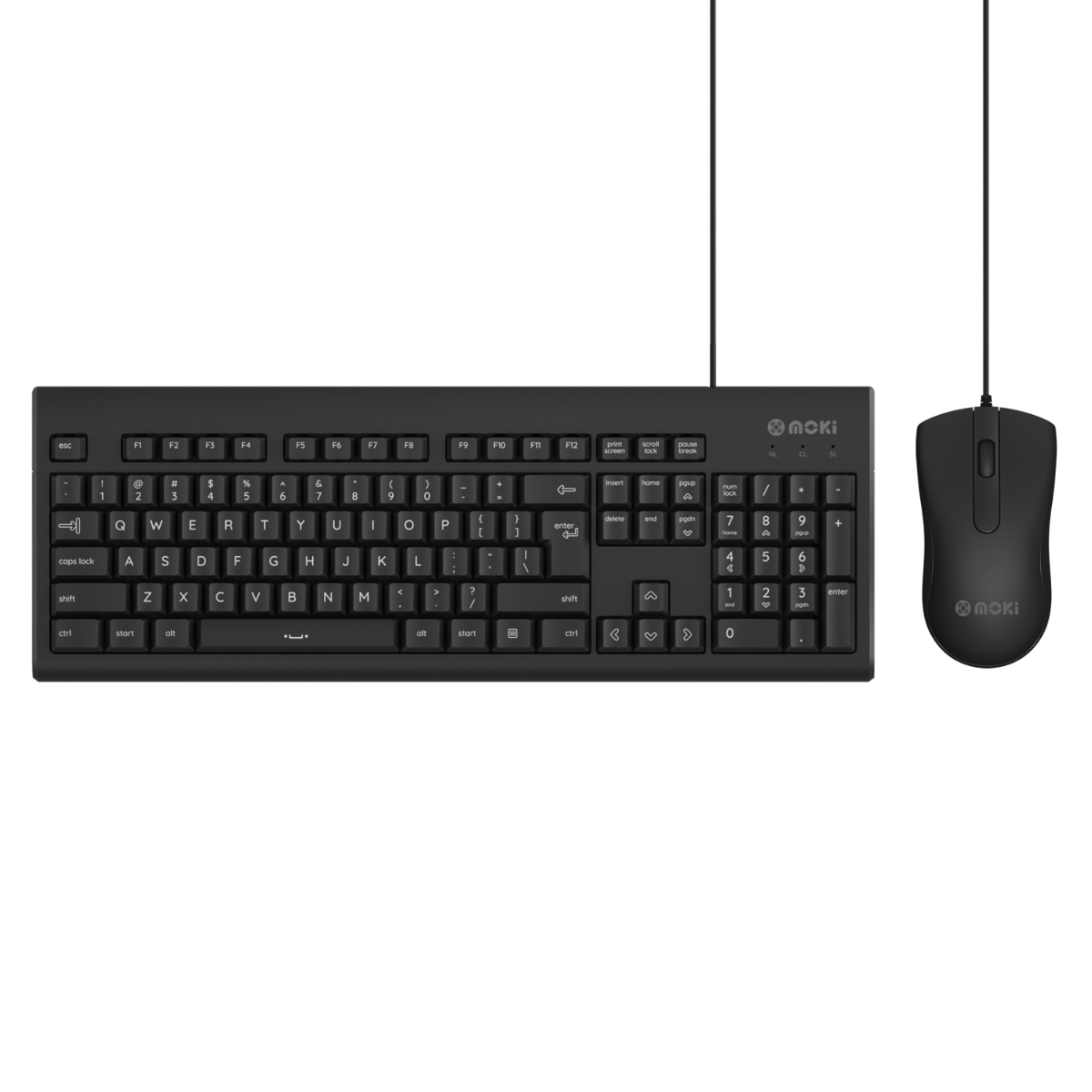 Buy Moki Keyboard & Mouse Combo - Wired USB - MyDeal Australia