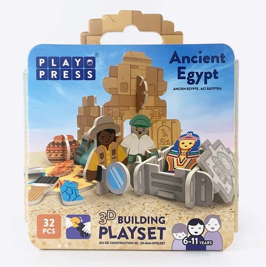 Buy Ancient Egypt Pop-out Build and Play Eco Friendly Playset -- Play ...