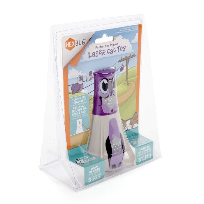 Buy HEXBUG Pester the Pigeon Cat Toy - MyDeal Australia