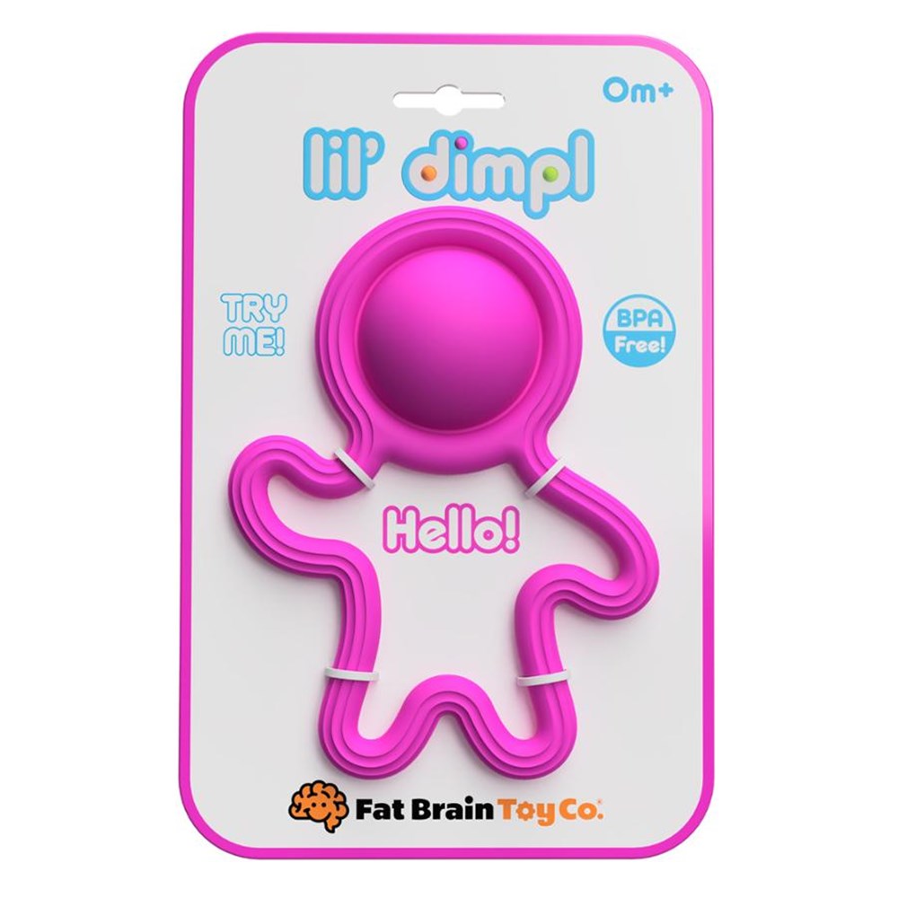 Buy Lil Dimpl - Pink - Fat Brain Toys - MyDeal Australia