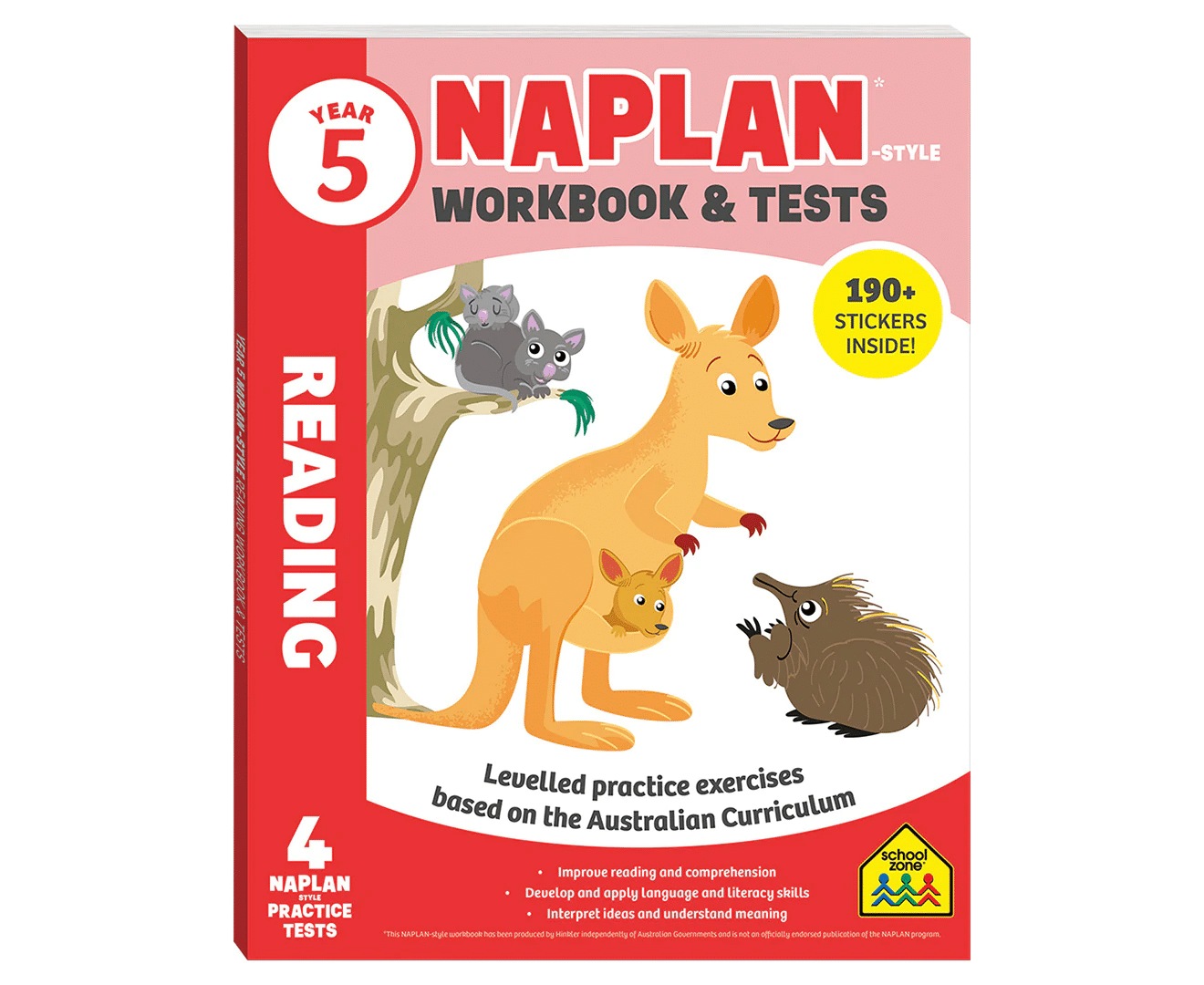 Buy Year 5 NAPLAN*-style Reading Workbook and Tests - Hinkler - MyDeal ...