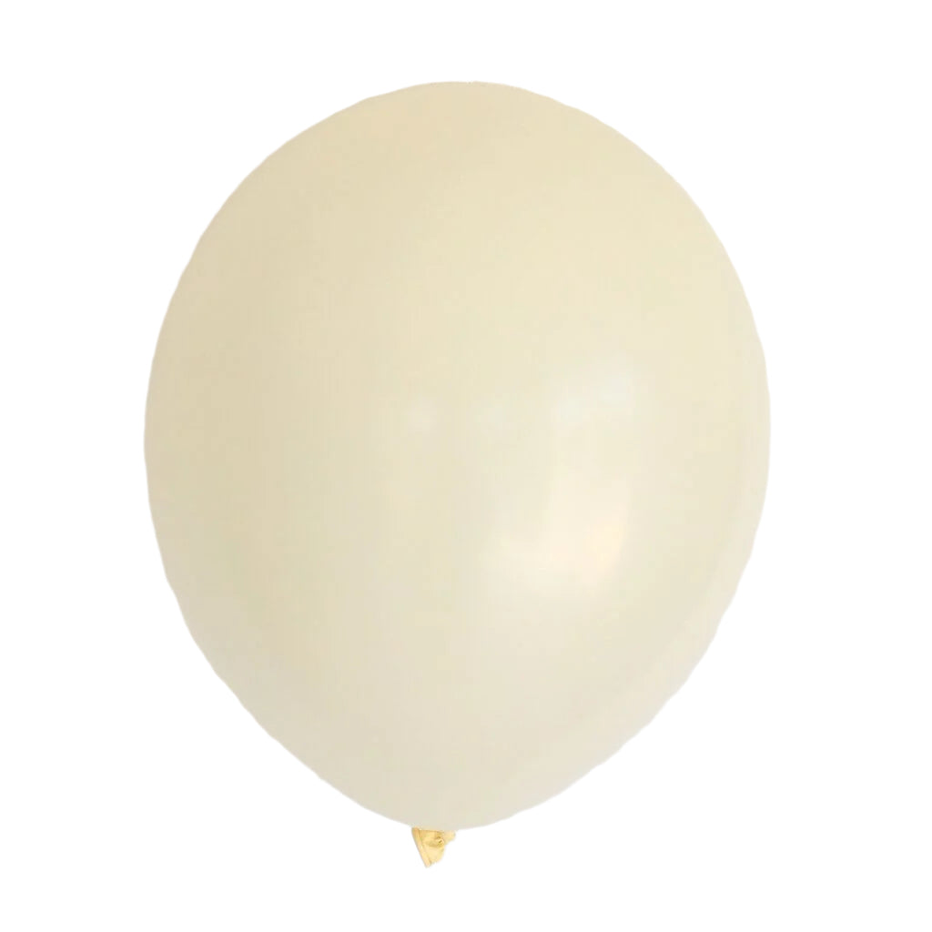 Buy 12-inch Ivory Latex Balloons 10pk - MyDeal Australia