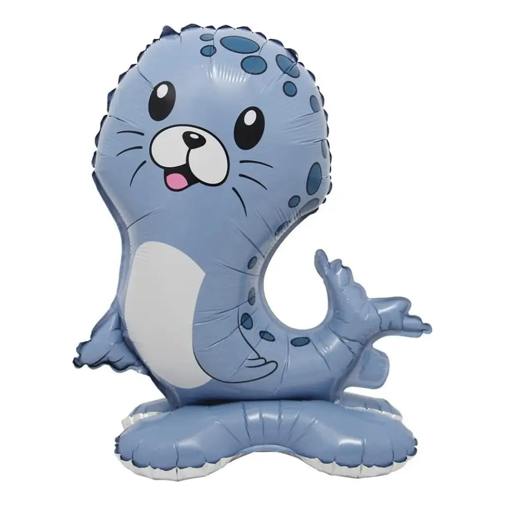 Buy 3D Standing Blue Seal Foil Balloon - MyDeal Australia