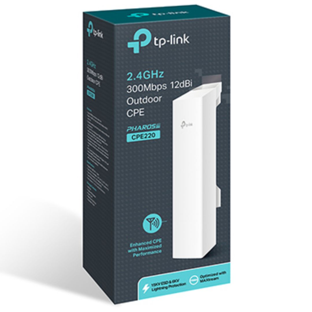Buy TP-Link CPE220 2.4GHz 300Mbps 12dBi Outdoor CPE AP.,Client,AP ...