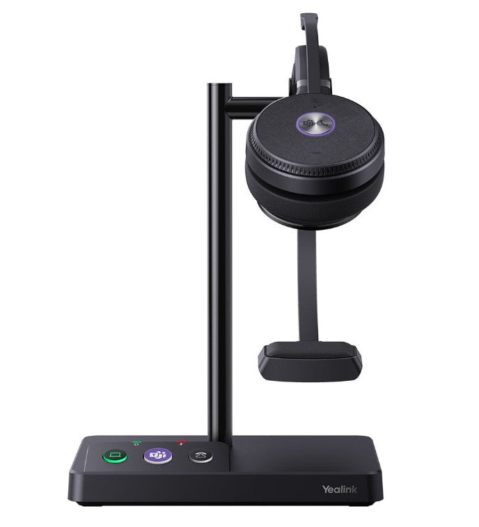 Buy Yealink WH62 Mono Teams DECT Wireless Headset, Busylight On Headset ...
