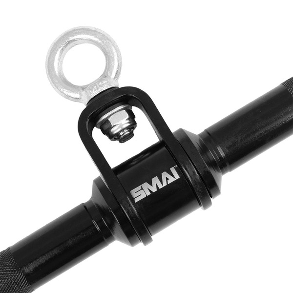 Buy Revolving Straight Bar Attachment for Cable Machine - MyDeal Australia