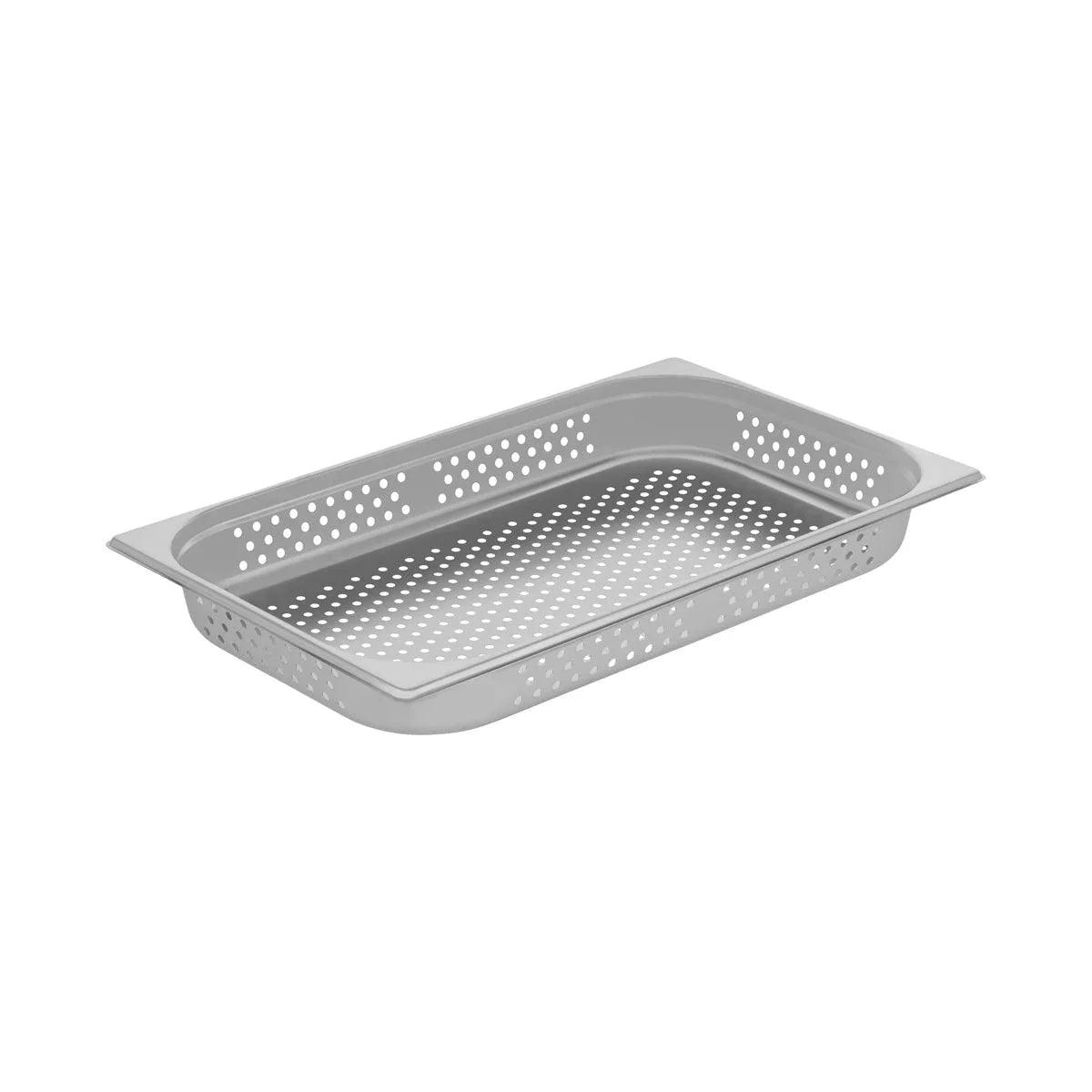 Buy Chef Inox Anti-Jam Steam Pan Perforated 1/1 Size 530x325x65mm / 8.8Lt - MyDeal Australia