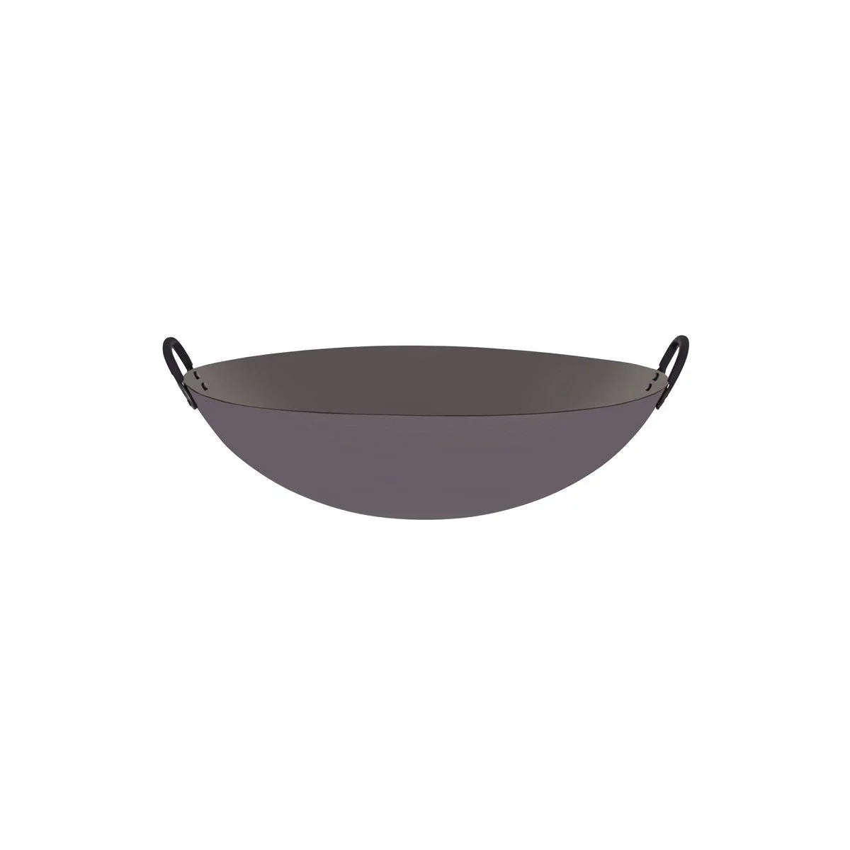 Buy Chef Inox Asian Wok Iron Two Handles 400mm - MyDeal Australia