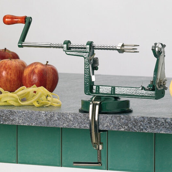 Buy Matfer Bourgeat Apple Peeler/Corer with Suction Cup & Clamp ...