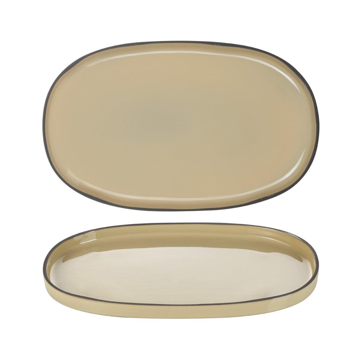 Buy Revol Caractere Nutmeg Oval Plate 355x218mm (Box of 4) - MyDeal ...