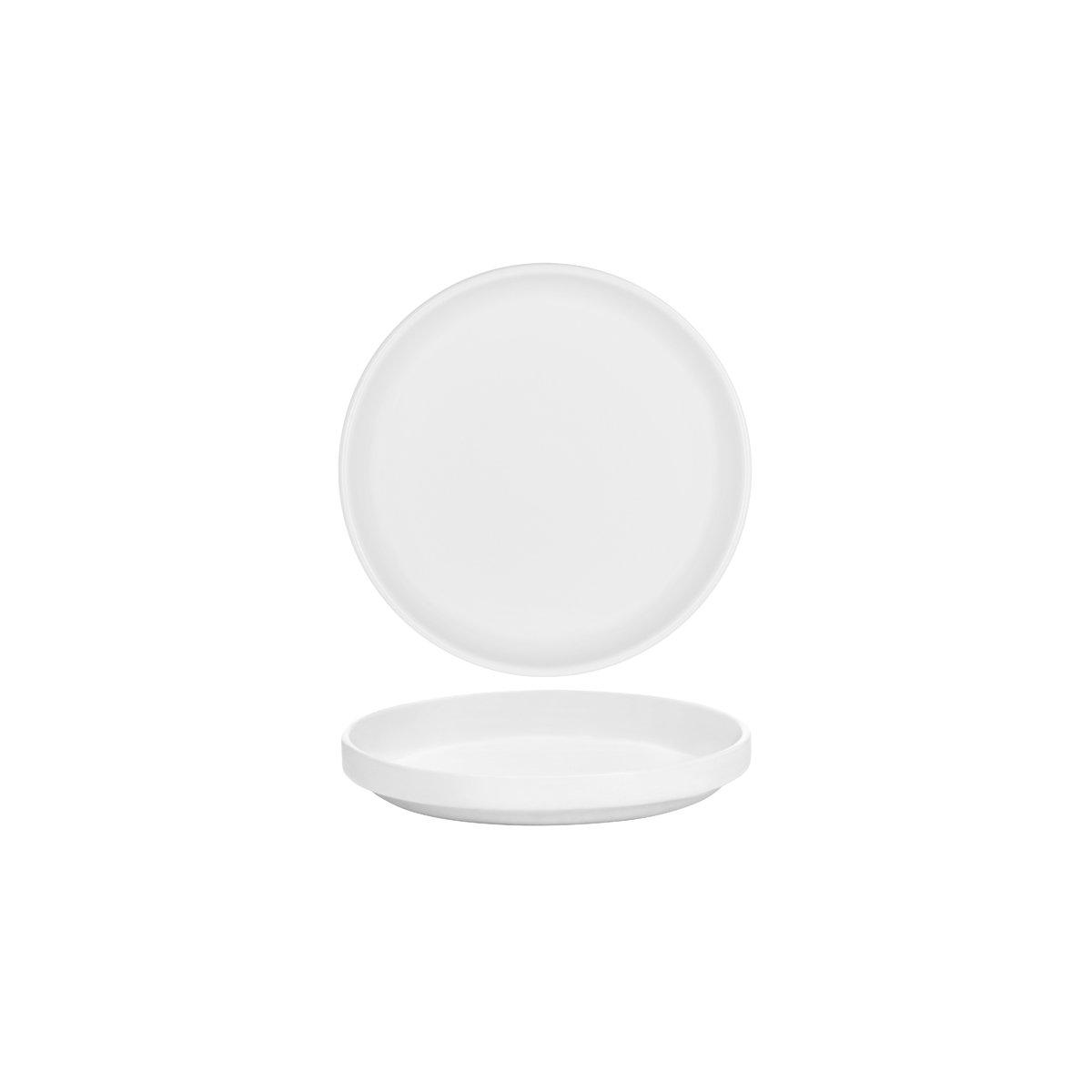 Buy Serax Passe-Partout Matt White Round Low Plate 180mm (Box of 8 ...