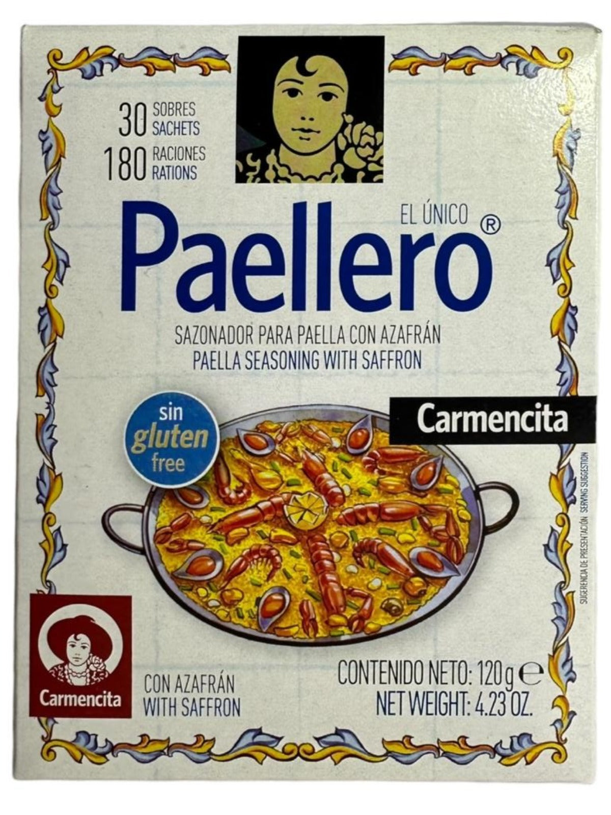 Buy Carmencita Paellero Spanish Paella Mix 120g (Best Before 01-05-2027 ...