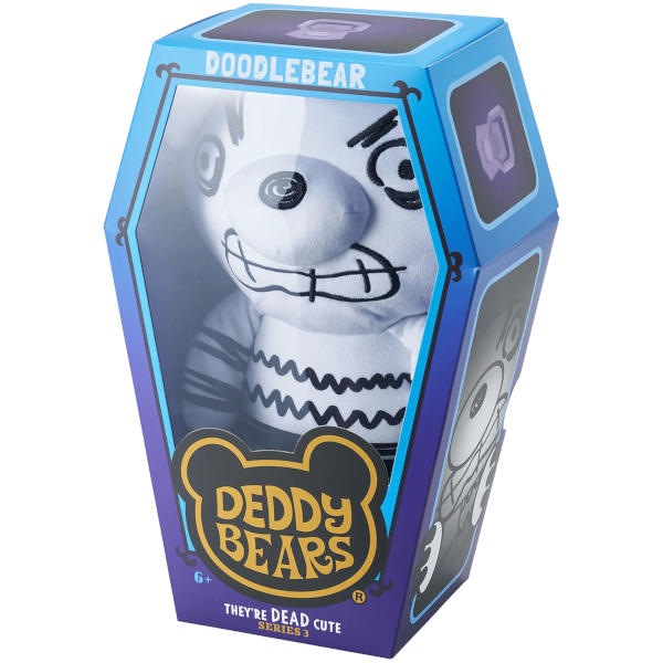 Buy Deddy Bears Series 3 Large Plush in Coffin Doodlebear - MyDeal ...