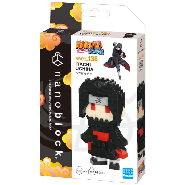 Buy Nanoblock Naruto Shippuuden Itachi Uchiha - MyDeal Australia