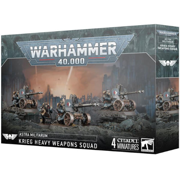 Buy Warhammer 40k Astra Militarum Krieg Heavy Weapons Squad - MyDeal ...