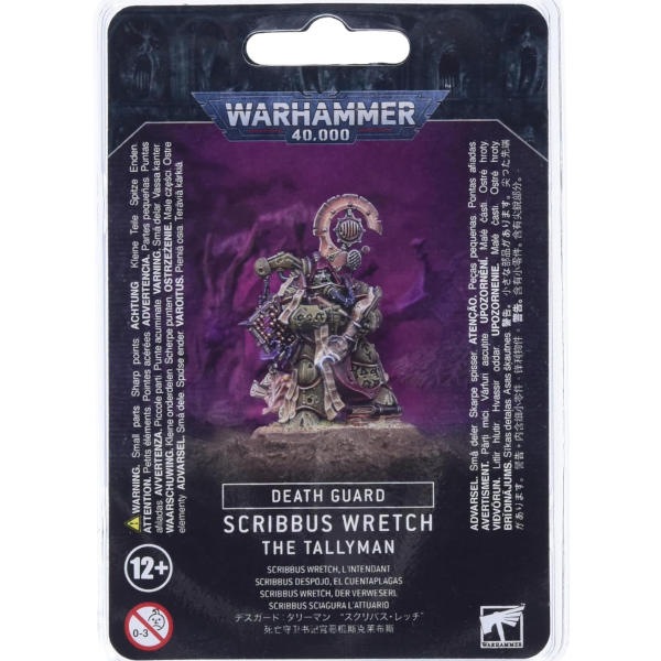 Buy Warhammer 40K Death Guard Scribbus Wretch the Tallyman - MyDeal ...