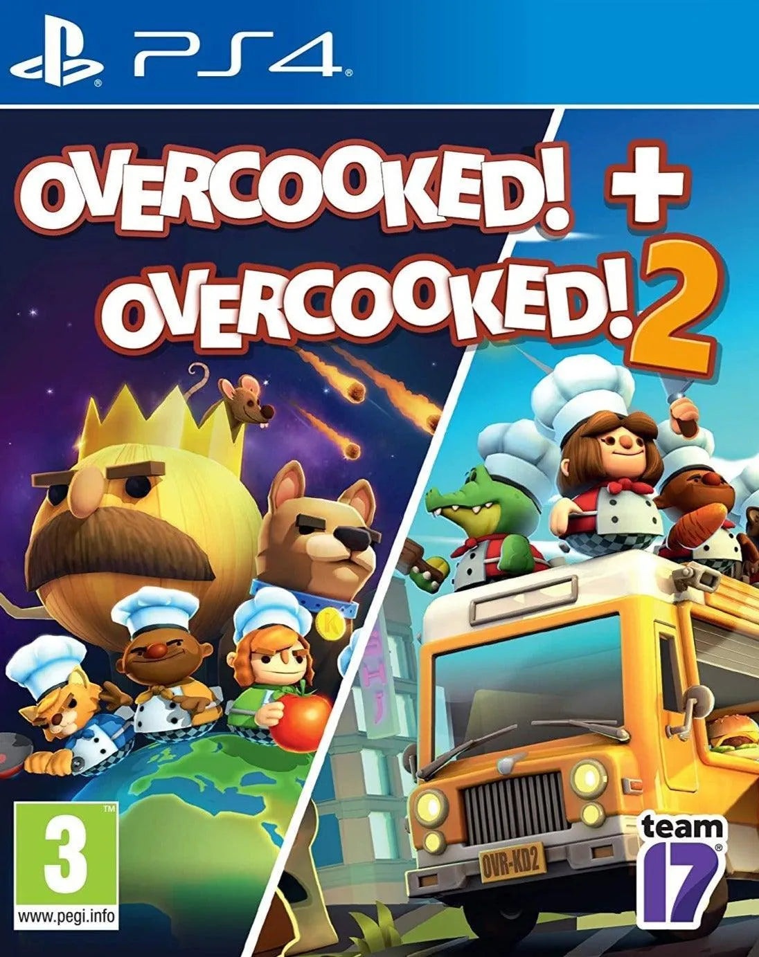 Buy Overcooked! + Overcooked! 2 / PS4 / Playstation 4 - MyDeal Australia