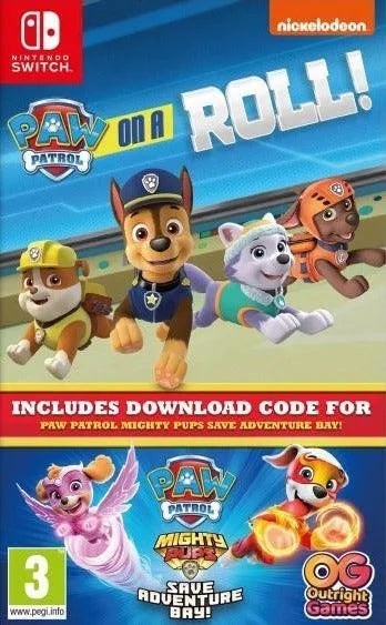 Buy PAW Patrol: On a Roll! + Mighty Pups - Nintendo Switch - MyDeal ...