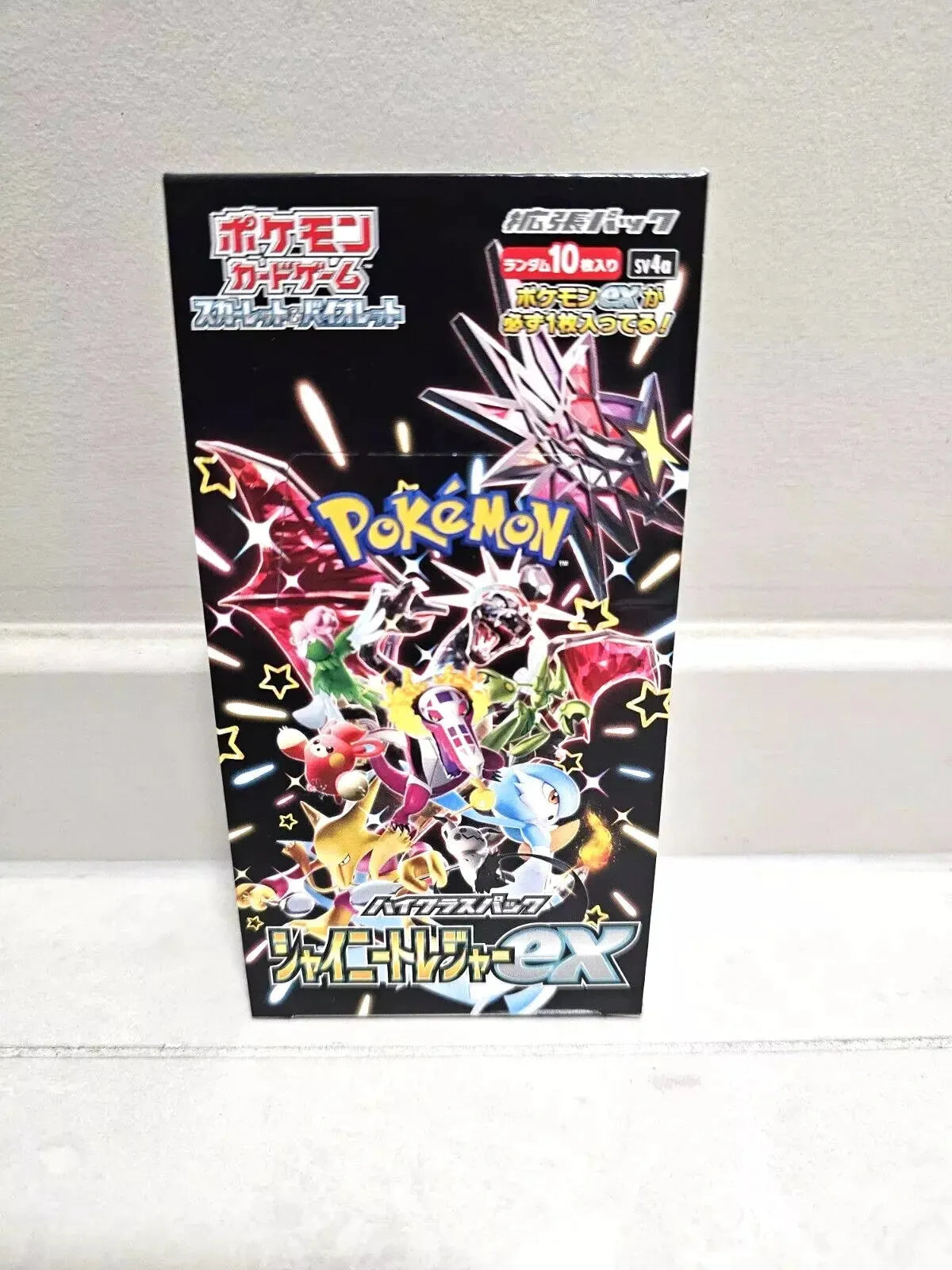 Buy Shiny Treasure ex Booster Box - Japanese Pokemon TCG - MyDeal Australia
